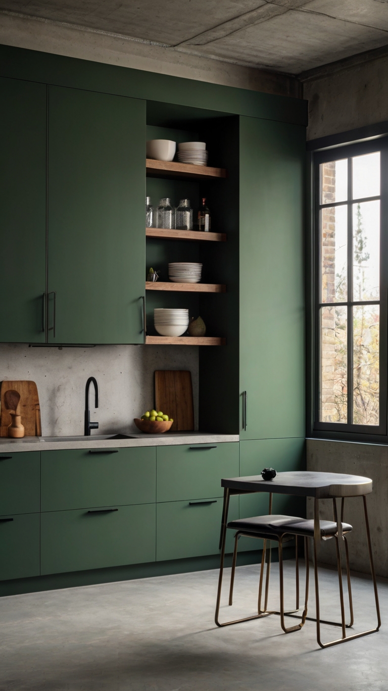 Dark Green Kitchen Cabinet: 15 Stunning Design Ideas to Transform Your ...