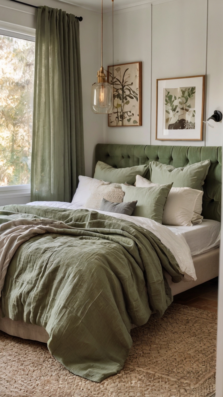 Light Sage Green Bedroom Ideas: 15 Serene & Stylish Design Inspirations